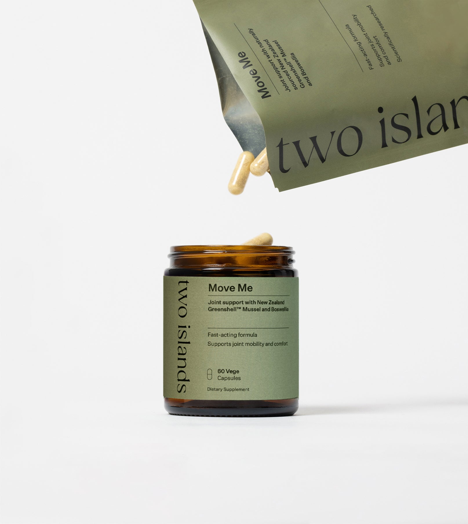 Move Me Refill | Anti-Inflammation Joint Mobility & Support | Two Islands