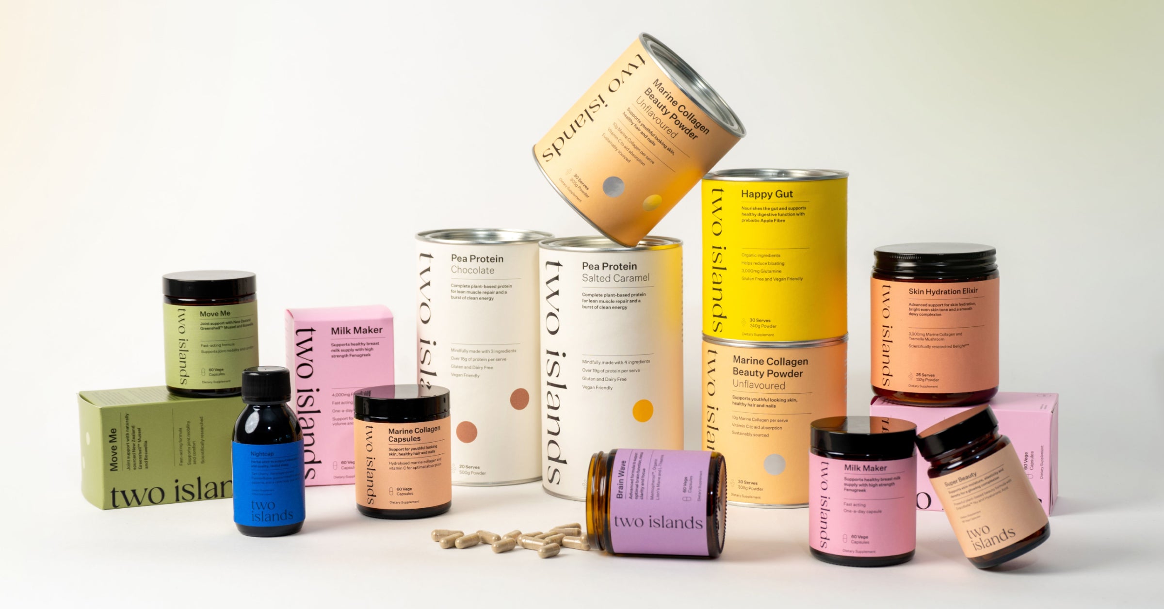 All Products | New Zealand Health Supplements | Two Islands